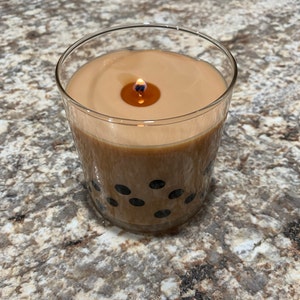 Classic Milk Tea Boba Candle - Etsy