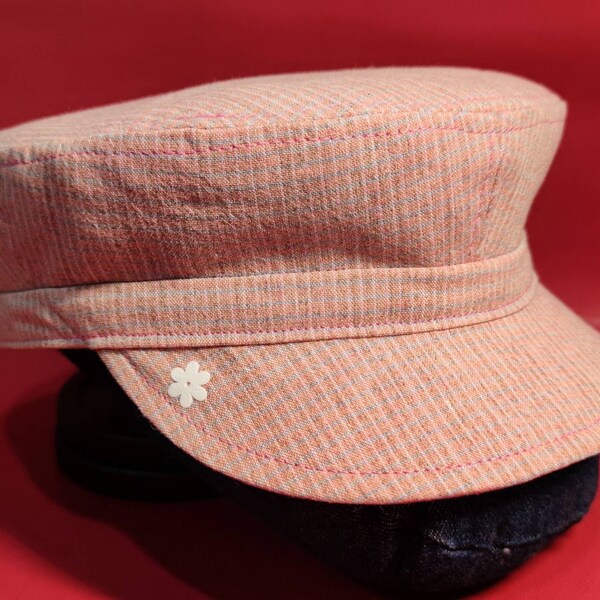 DIGITAL SEWING PATTERN - Hyatt, Captain's Cap Pilot Skipper Greek ...