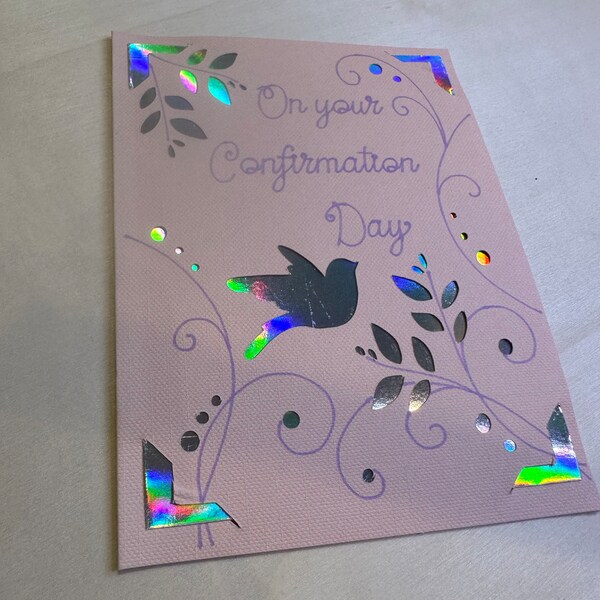 SVG: Confirmation Insert Card. Cricut Joy Friendly. Draw and Cut Card ...
