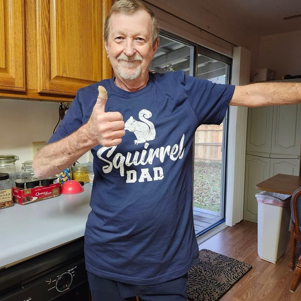 Squirrel Dad Shirt / Hoodie / Sweatshirt / Tank Top / Squirrel Dad Gift ...