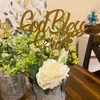 Set of 3 Personalized God Bless Centerpieces, Cake Topper, Baptism ...