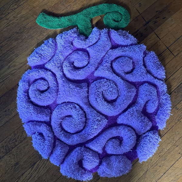 3d Devil Fruit Gomu Gomu Tufted Custom Rug - Etsy