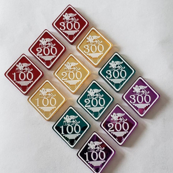 MTG Fan Made Commander Ability Counters Black Acrylic - Single Sided - Etsy