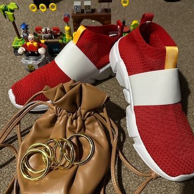 Men Unisex Adult Sonic Speed Shoes Custom Cosplay Shoes Sneakers With ...
