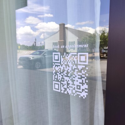 Customizable Business Window Decal / Your Company Name or Logo ...