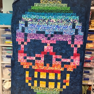 Funky Modern Curvy Quilt Pattern in TEN Sizes and 2 Shapes. Layer Cake ...