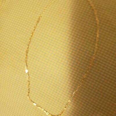 14k Gold Twist Chain Necklace, Thin Rope Chain Necklace, Dainty ...