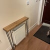 Rustic Radiator Shelf Console Table - Etsy UK