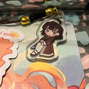 Acrylic Phone Charm Tiny Librarians library of Ruina - Etsy