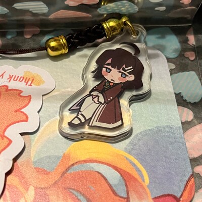 Acrylic Phone Charm Tiny Librarians library of Ruina - Etsy