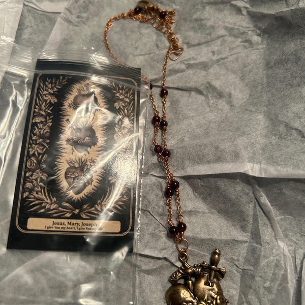 Holy Eucharist Monstrance Solid Bronze Necklace - Etsy