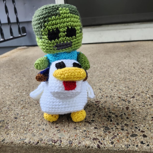 Chicken Zombie PDF Pattern - Etsy