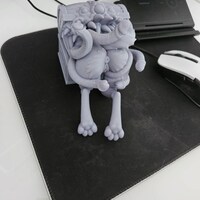 Renamon on a Pumpkin | Female Furry Fox | Furry Yiff | 3D Printed ...
