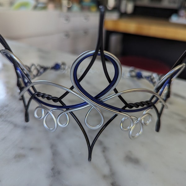 Black REGINA Evil Queen Crown - Hand Wire Wrapped - Choose Your Own ...