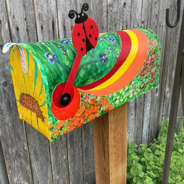 Ladybug Mailbox Flag - Etsy