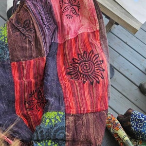 Beautiful Boho Hippie Patchwork Pant Unisex - Etsy