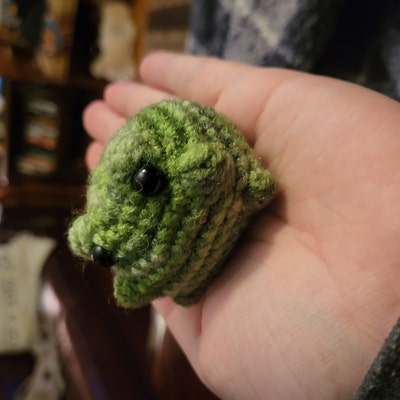 Ted the Thick Toad, Free NO-SEW Crochet Amigurumi PDF Pattern, Small ...