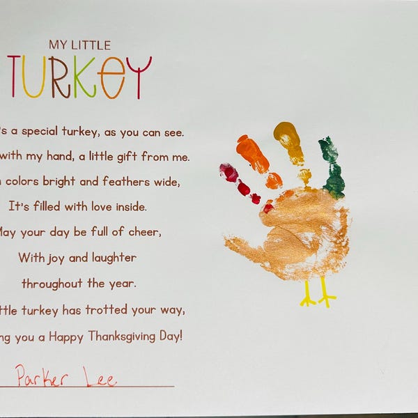 Pumpkin Promise Handprint Craft Printable | DIY Christian Pumpkin Kids ...