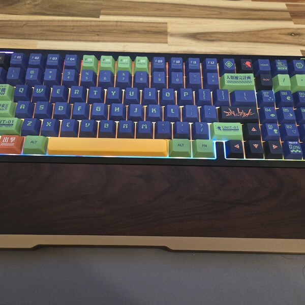 Eva Unit-01 Keycap Set, Cherry Profile, PBT, Cherry MX Stem, Dye-sub ...