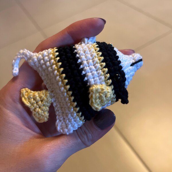 PATTERN: Angelo the Angelfish Pattern - Amigurumi Angelfish Pattern ...