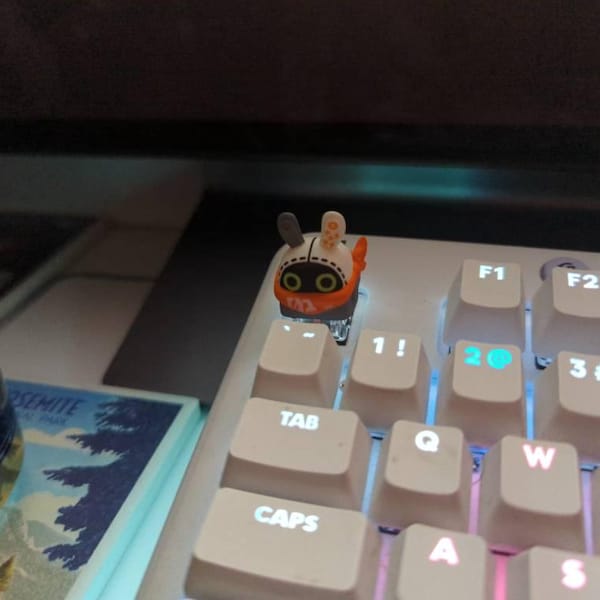 League of Legends Arcane Resin Keycaps Jinx, Vi, Ekko, Caitlyn ...