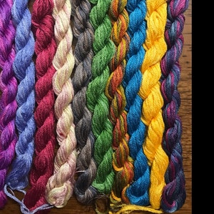 Bits Bag 10 Skeins of Silk - Etsy