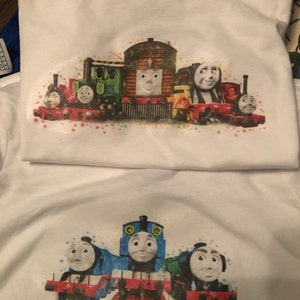 Thomas and Friends Watercolor Art Print Thomas Poster Tank | Etsy
