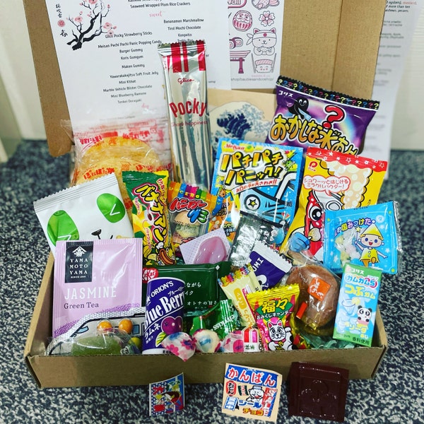 Taste of Japan Mystery Snack Box Dagashi | Japanese Sweets & Snacks ...