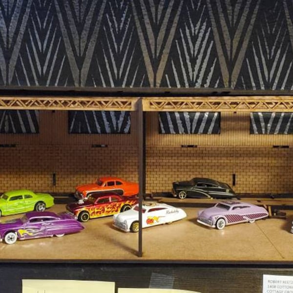 1/64 Scale Auto Showroom Garage Diecast Diorama - Etsy