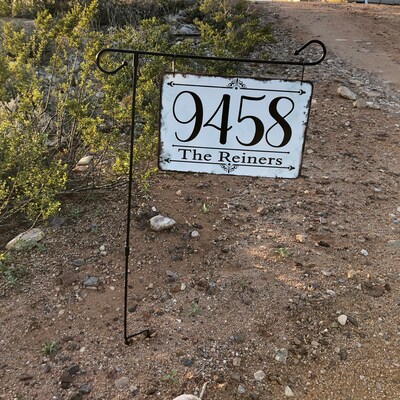 Farmhouse Custom Address Hanging Sign Cute Rustic Country - Etsy
