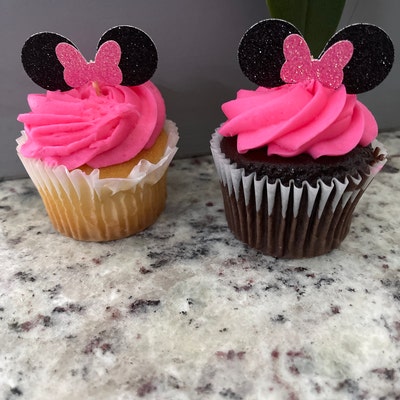 Mouse Ears Cupcake Topper, Twodles Cupcake Topper, I'm Twodles Cupcake ...