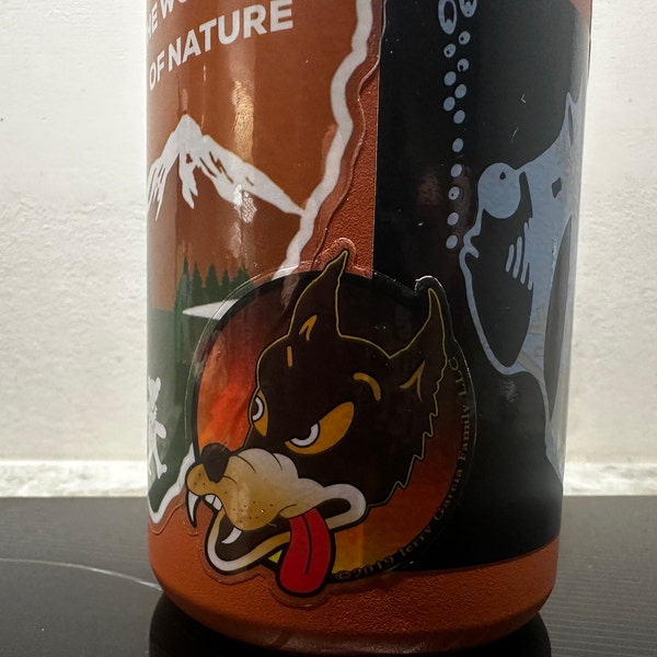 Jerry Garcia Sticker -wolf Guitar Emblem/ grateful Dead /sticker/decal ...