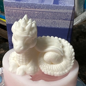 3d Dragon Silicone Mold. 3d Baby Dragon Mold for Craft. Epoxy Resin ...