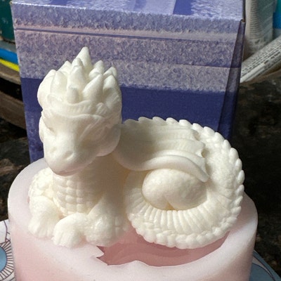 3d Dragon Silicone Mold. 3d Baby Dragon Mold for Craft. Epoxy Resin ...