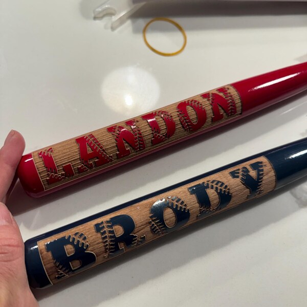 Personalized Bat, Mini Baseball Bat, Ring Bearer Gift, Coach Gift ...