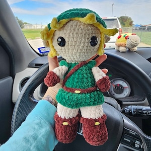 PDF: Zelda and Link Inspired Amigurumi Doll Crochet Pattern by ...