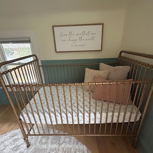 Even the Smallest One Can Change the World | Framed Wall Art | Nursery ...