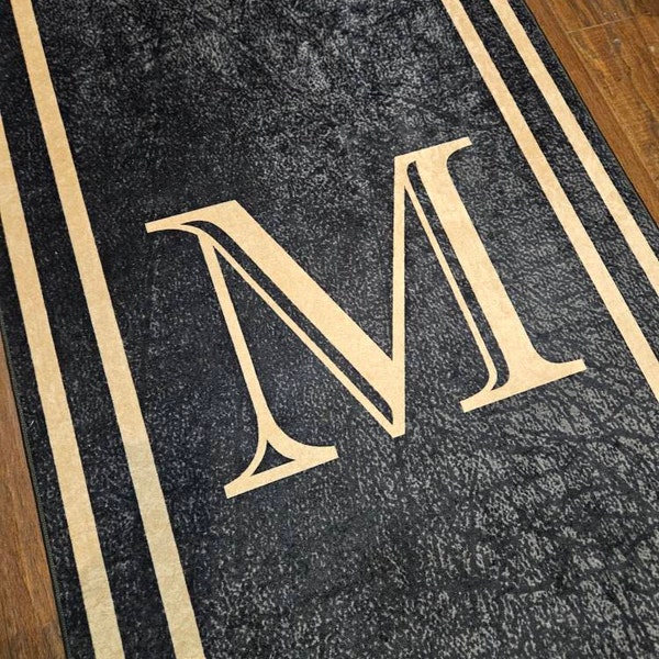 Family Name Entry Rug Personalized Entryway Rug Entrance Rug for Inside ...