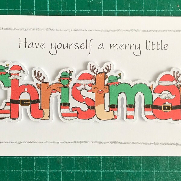 Christmas Doodle Letters, Santa Sublimation Font, Xmas Doodle Alpha ...