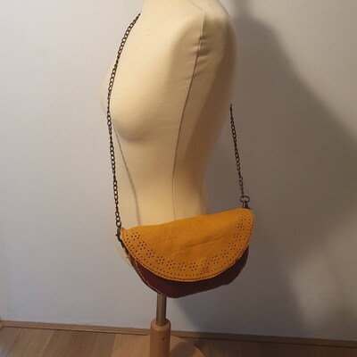 Small Leather Shoulder Bag Pattern Crossbody Bag PDF Pattern Bag ...