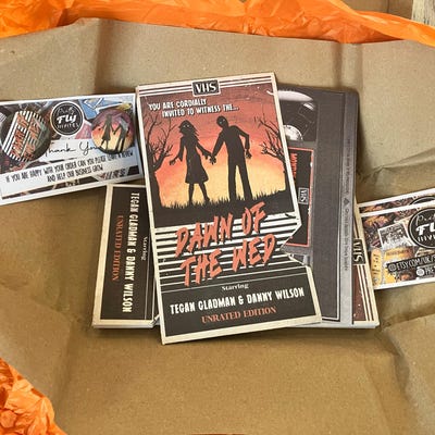 Personalised 80's Halloween Horror Movie VHS Tape Inspired Wedding ...