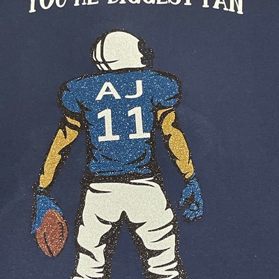 Customizable Football Player SVG, Layered Custom Football SVG ...