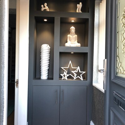 Mantelpiece Wooden Star Set White - Etsy