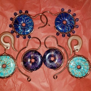 2.5 Gypsy Spirals 4g-00g Earrings for Stretched Lobes | Etsy