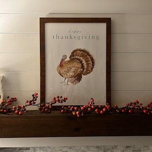 Thanksgiving Decor Set of 20 PRINTABLES Modern Thanksgiving Wall Art ...