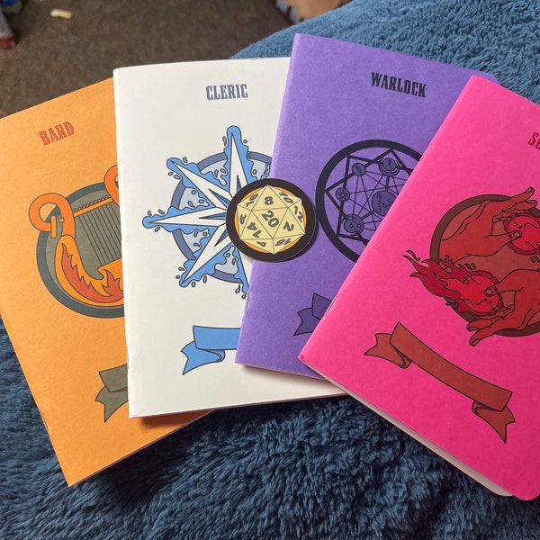 Spellbook Notebook - Large (D&D 5E) - Etsy