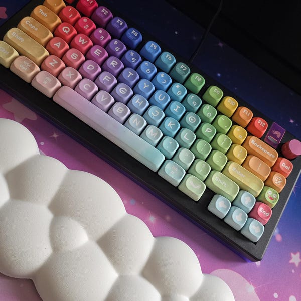 Cute Monsters Keycap Set, MOA Profile, Cute Art, PBT, Cherry MX Stem ...