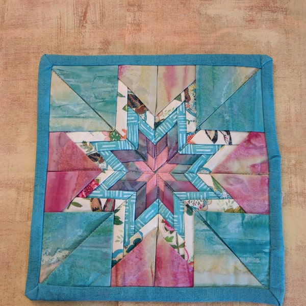 Amish Folded Star Hot Pad Template Set: Prairie Points Sewing Aid - Etsy