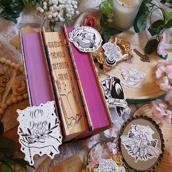 Meadows Baby, Cat and Mouse Haunting Adeline Sticker - Etsy