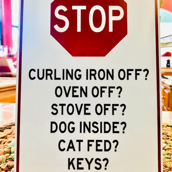 Your Custom Stop Sign Metal Warning Sign, Personalized Aluminum Sign ...